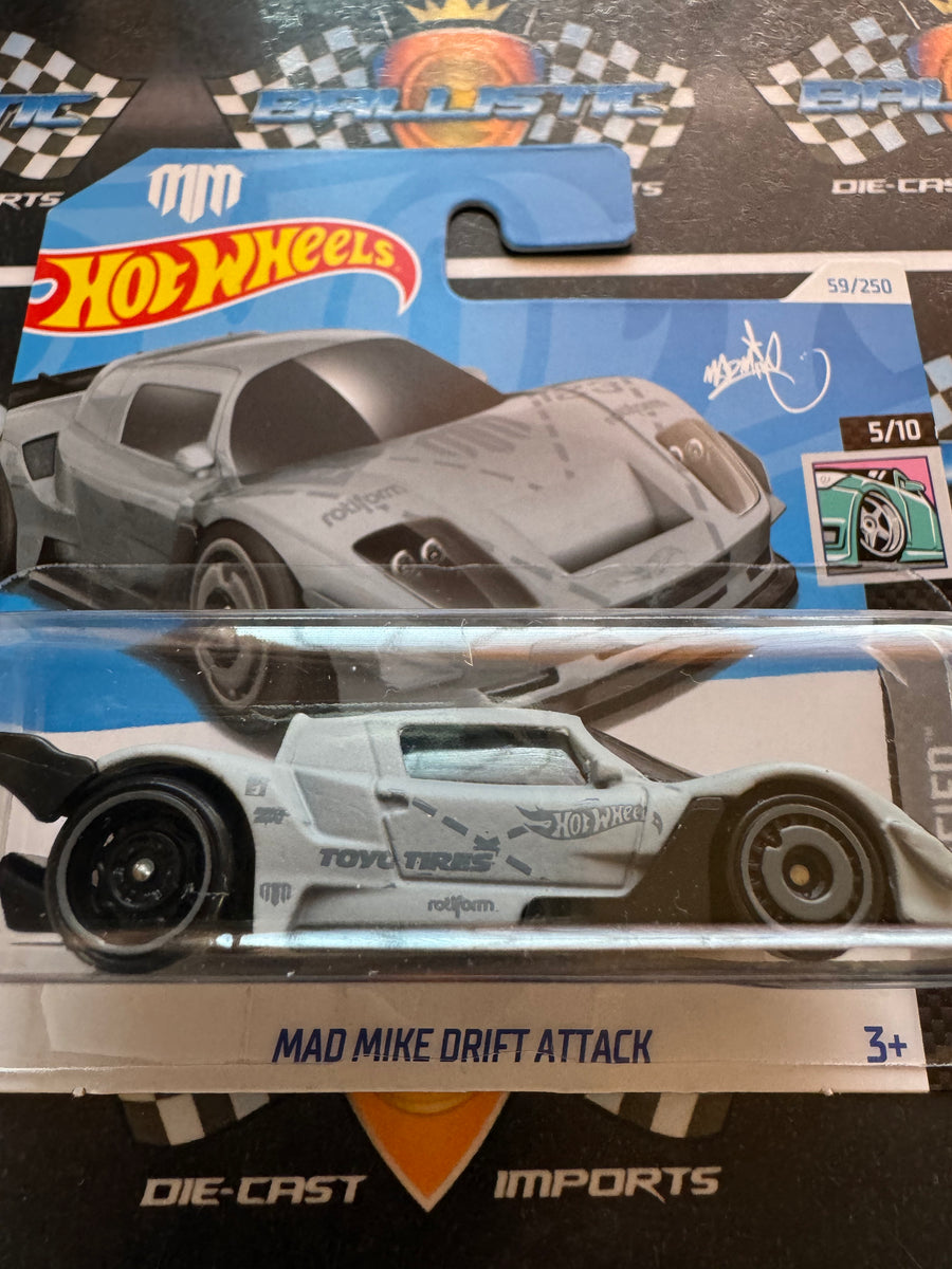 HW - Main Line - Mad Mike Mazda Drift – www.ballistic-diecast.co.za