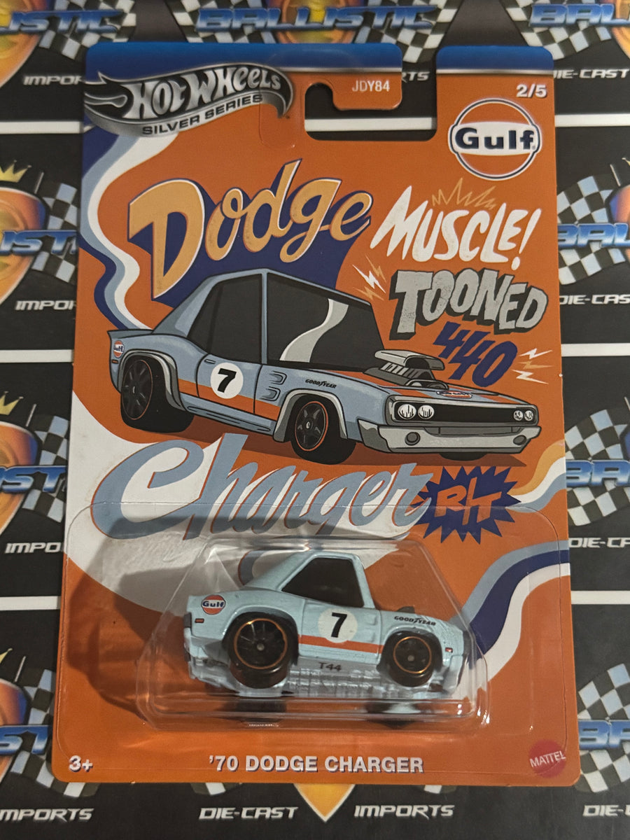 HW - Tooned Gulf - Dodge Charger – www.ballistic-diecast.co.za