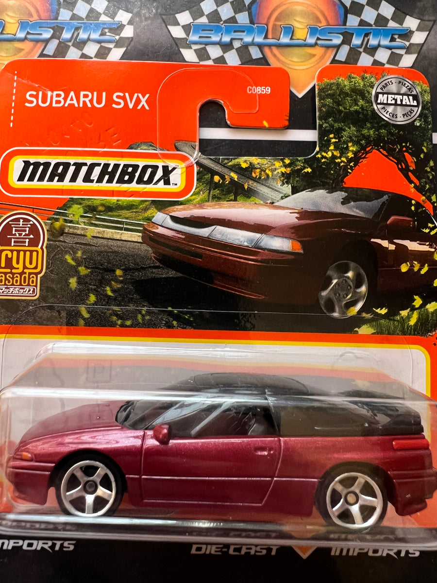 Matchbox - Ryu Asada - Subaru SVX – www.ballistic-diecast.co.za